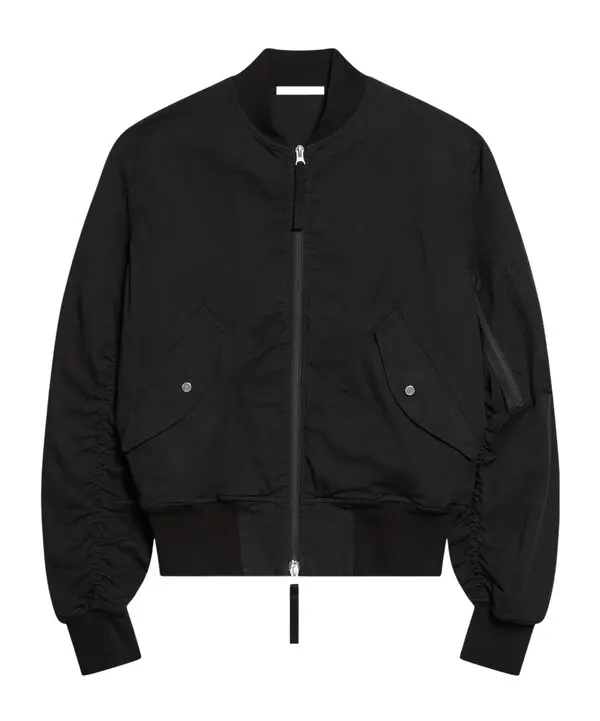Helmut Lang Ma1 Bomber Zipped Jacket - Black
