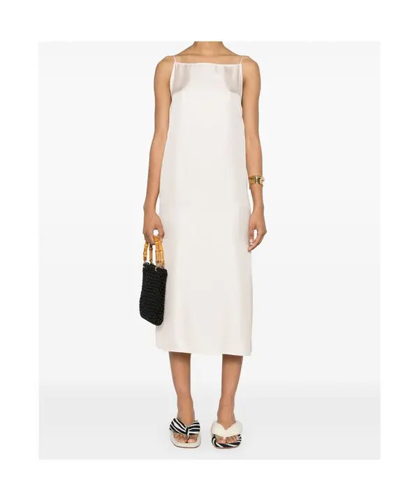 LOULOU STUDIO Sleeveless Square Neck Dress