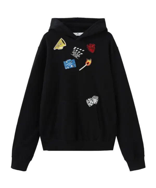 Marissa Chiara Long-sleeved Sweatshirt - Black