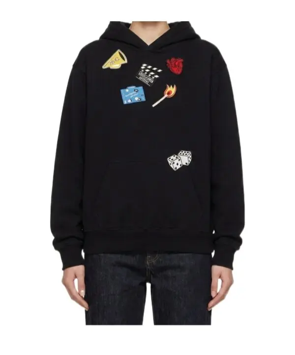 Marissa Chiara Long-sleeved Sweatshirt - Black
