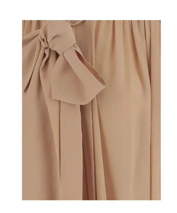 Chloé Long Sleeve Blouse With Pussy Bow Detail