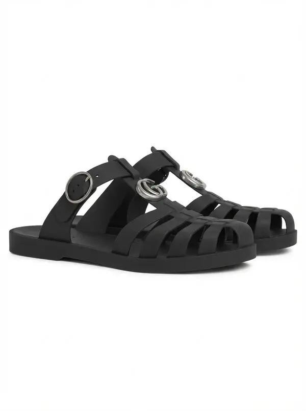 Gucci Double G Flat Sandals