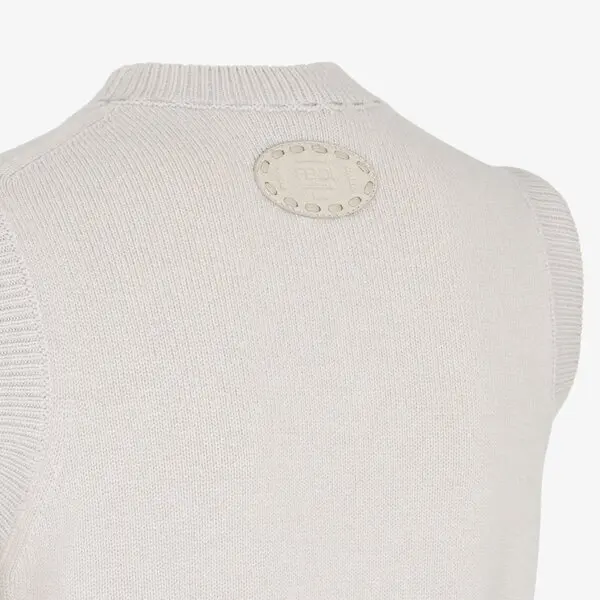 Fendi Crewneck Knitted Gilet