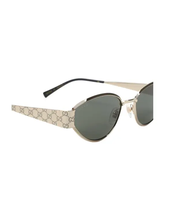 Gucci Oval Frame Sunglasses