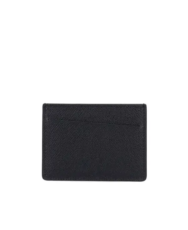 MAISON MARGIELA Four-stitch Detailed Card Holder - Black
