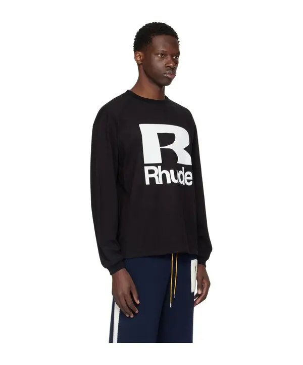 Rhude Logo Long-sleeved T-shirt