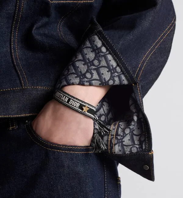Dior Bracelet Set With Tassels - Multicolor