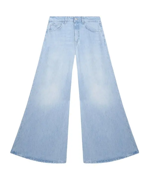 DONDUP High-rise Wide-leg Jeans