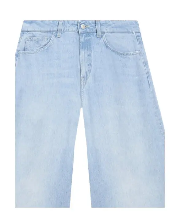 DONDUP High-rise Wide-leg Jeans