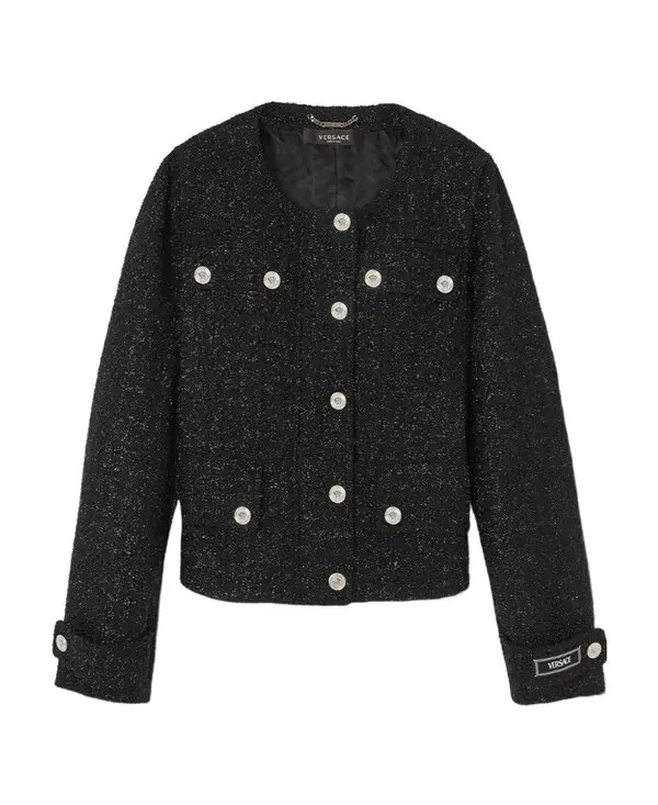 Versace Medusa Tweed Jacket - No