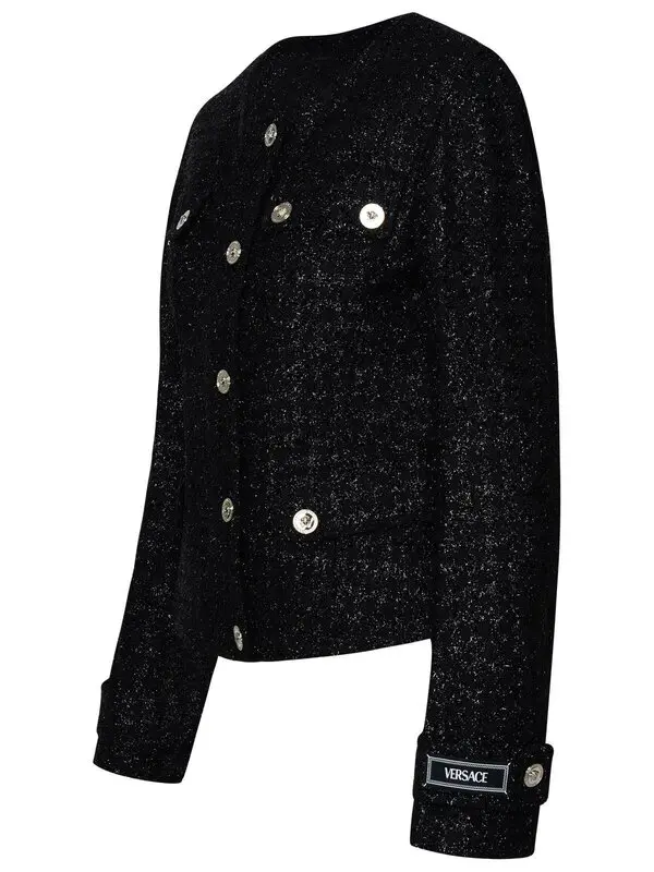 Versace Medusa Tweed Jacket