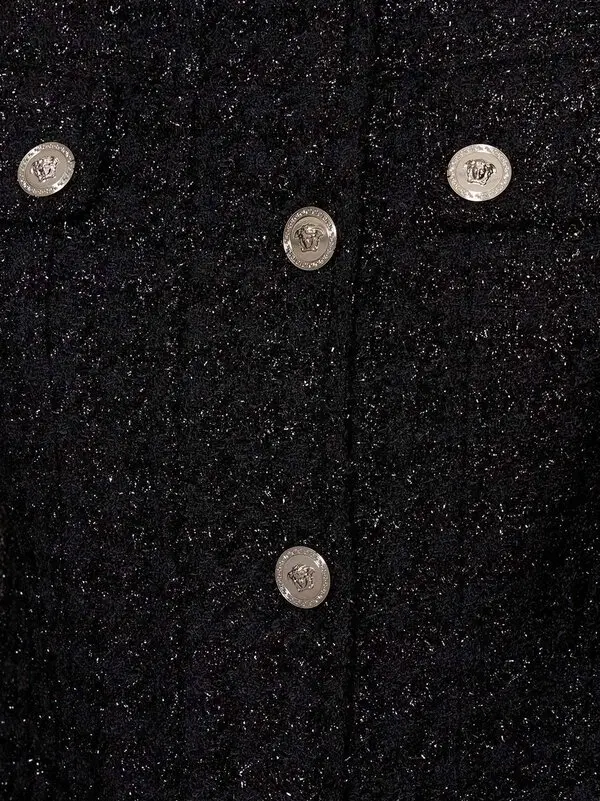 Versace Medusa Tweed Jacket