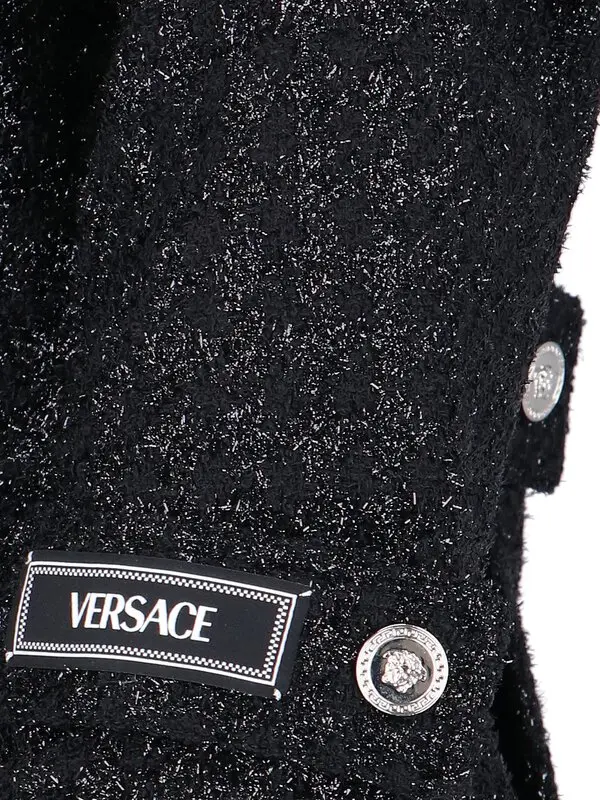 Versace Medusa Tweed Jacket