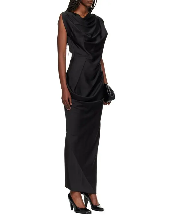 VIVIENNE WESTWOOD Sleeveless Draped Maxi Dress
