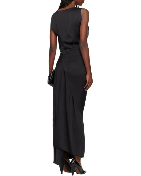 VIVIENNE WESTWOOD Sleeveless Draped Maxi Dress