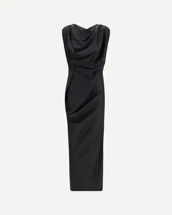 VIVIENNE WESTWOOD Sleeveless Draped Maxi Dress