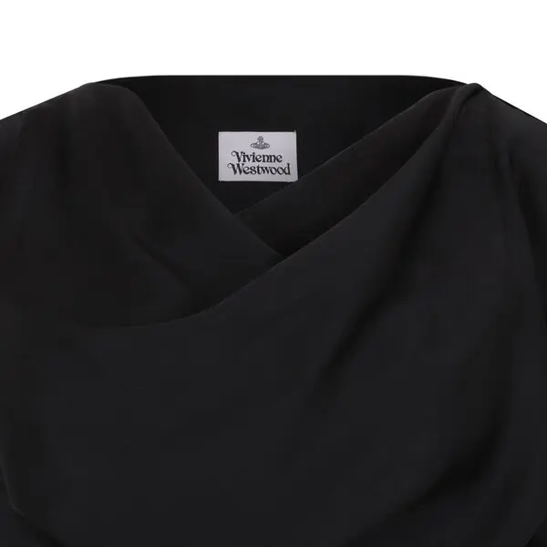 VIVIENNE WESTWOOD Sleeveless Draped Maxi Dress