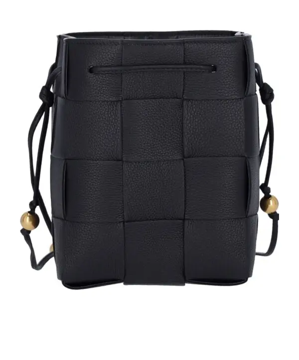 Bottega Veneta Cassette Logo Knotted Shoulder Bag