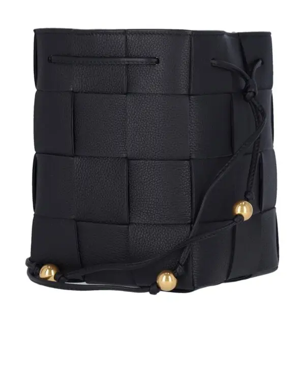 Bottega Veneta Cassette Logo Knotted Shoulder Bag