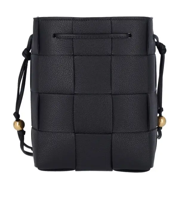 Bottega Veneta Cassette Logo Knotted Shoulder Bag