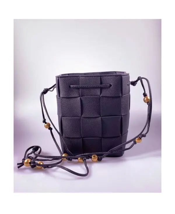 Bottega Veneta Cassette Logo Knotted Shoulder Bag