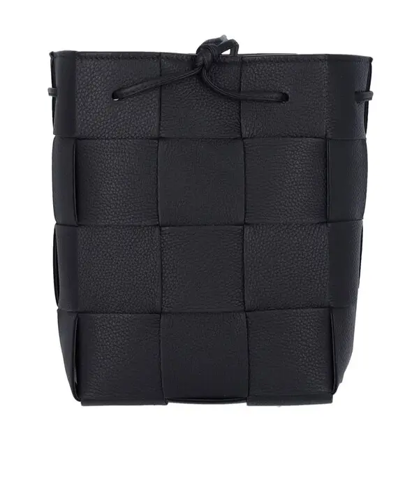Bottega Veneta Cassette Logo Knotted Shoulder Bag