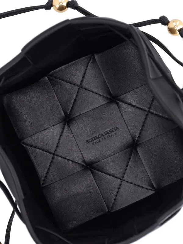 Bottega Veneta Cassette Logo Knotted Shoulder Bag