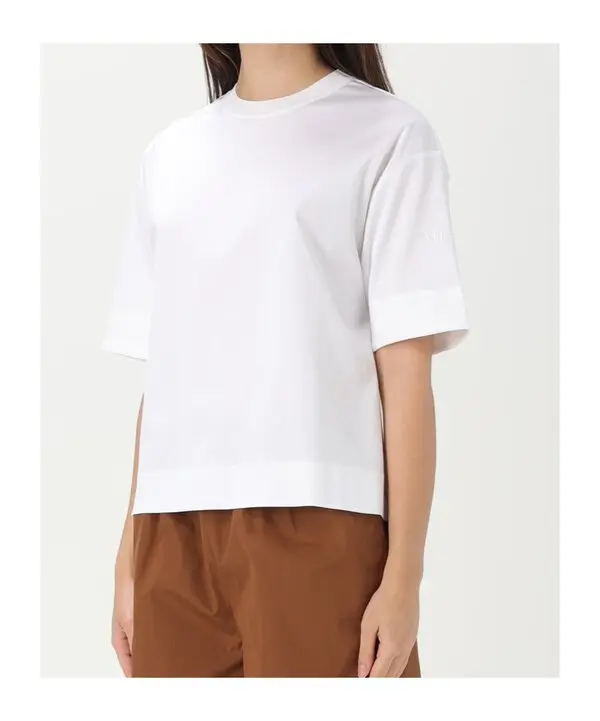 Max Mara Estella Crewneck Short-sleeved T-shirt - White