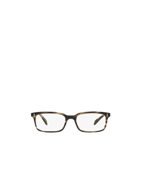 Oliver Spencer Denison Rectangular Frame Glasses - White