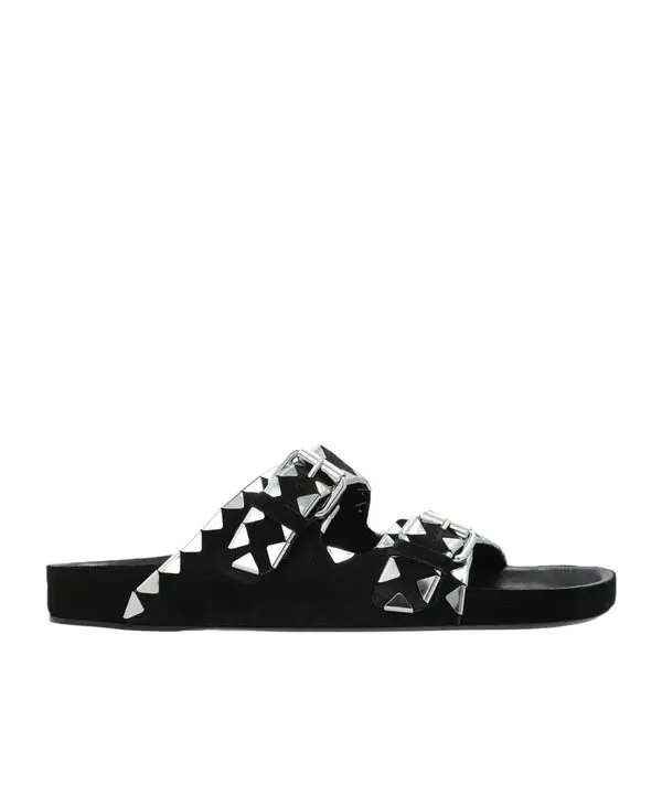 Isabel Marant Étoile Lennyo Studded Sandals - Black