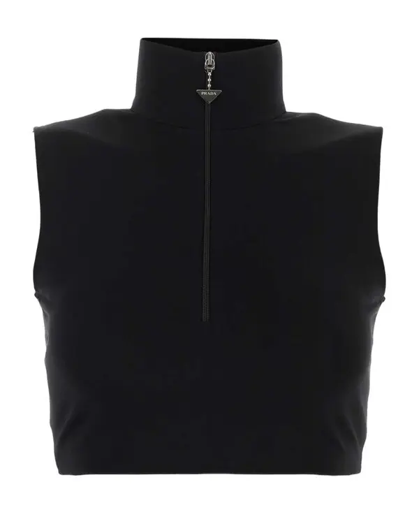 Prada Sleeveless Zipper Vest