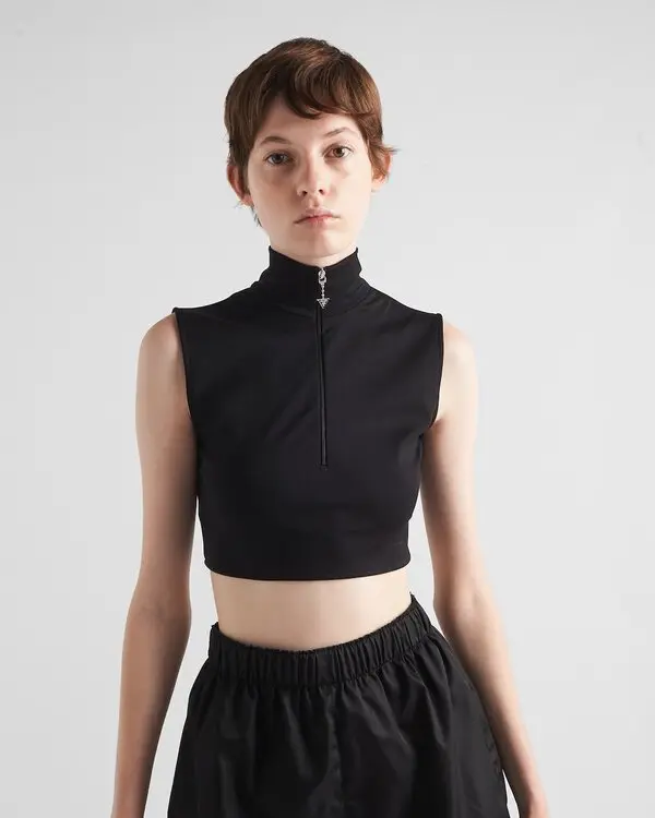 Prada Sleeveless Zipper Vest