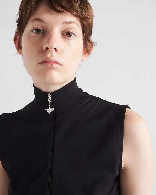 Prada Sleeveless Zipper Vest