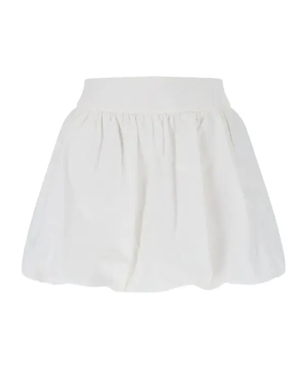 DUNST Bubble Mini Skirt - White