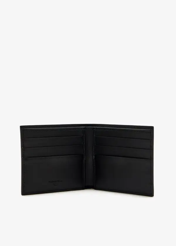 Dolce & Gabbana Dolce Gabbana Logo Plaque Bi-fold Wallet