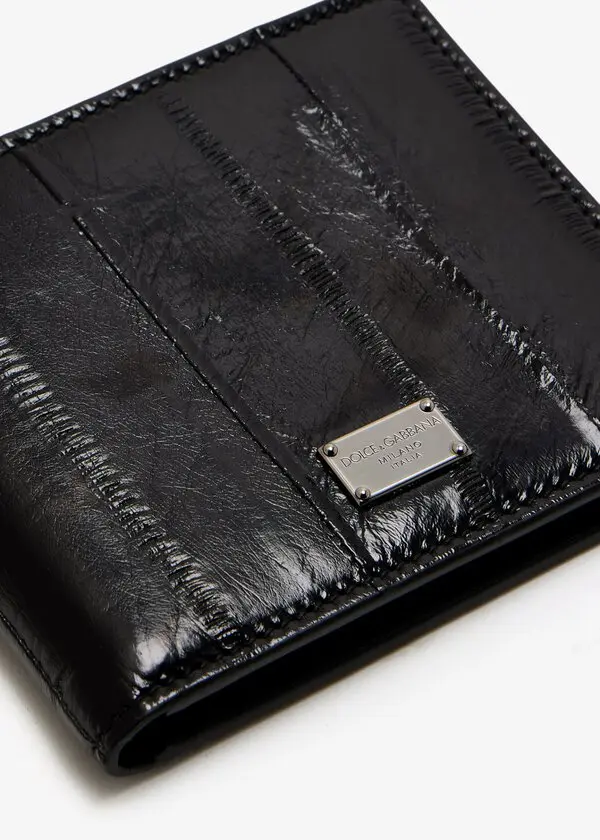 Dolce & Gabbana Dolce Gabbana Logo Plaque Bi-fold Wallet