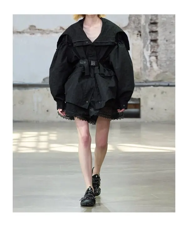 Cecilie Bahnsen Floral Patterned Hooded Jacket