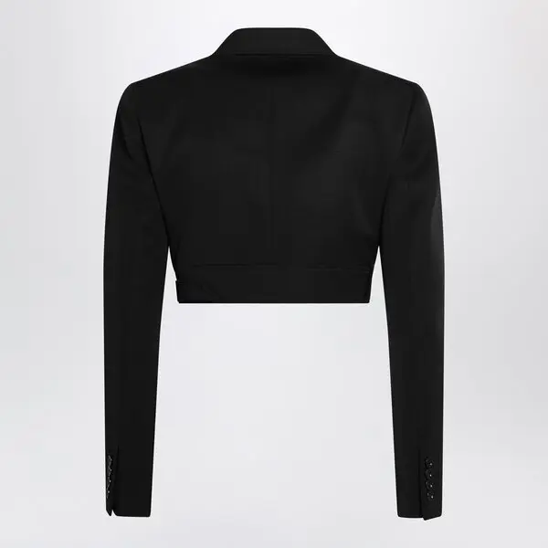 Chloé Cropped Blazer With Belt Detail