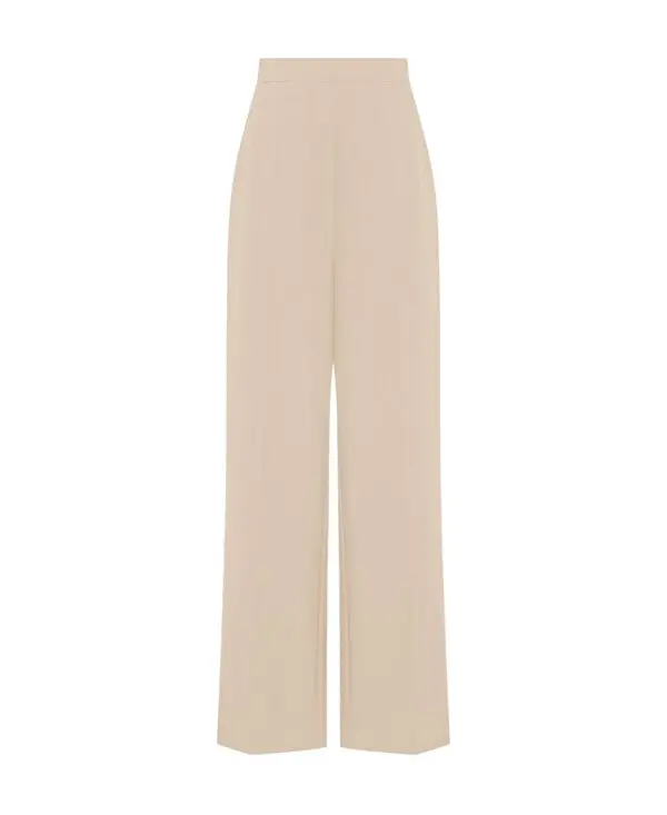 THE ROW Gordon Virgin Wool Trousers - Nude