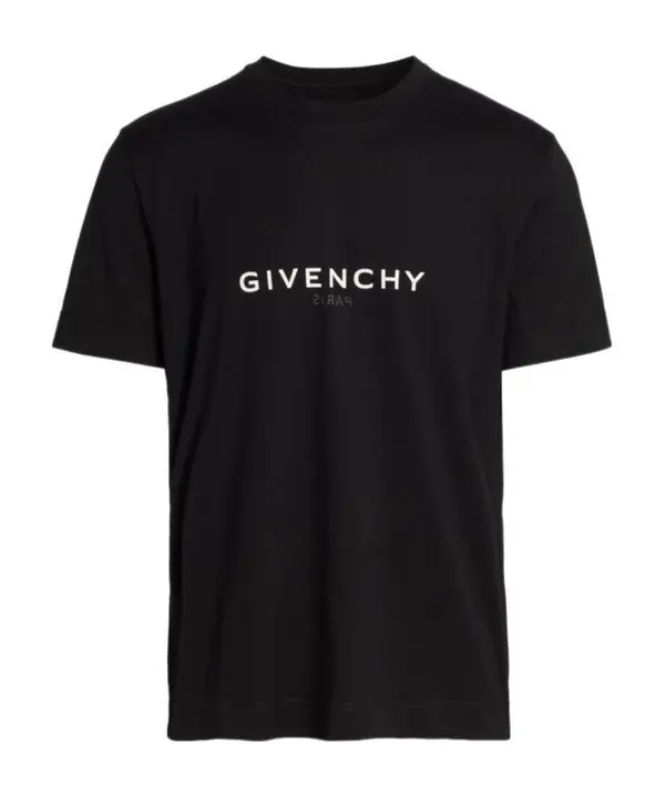 Givenchy Logo Printed Crewneck Slim Fit T-shirt