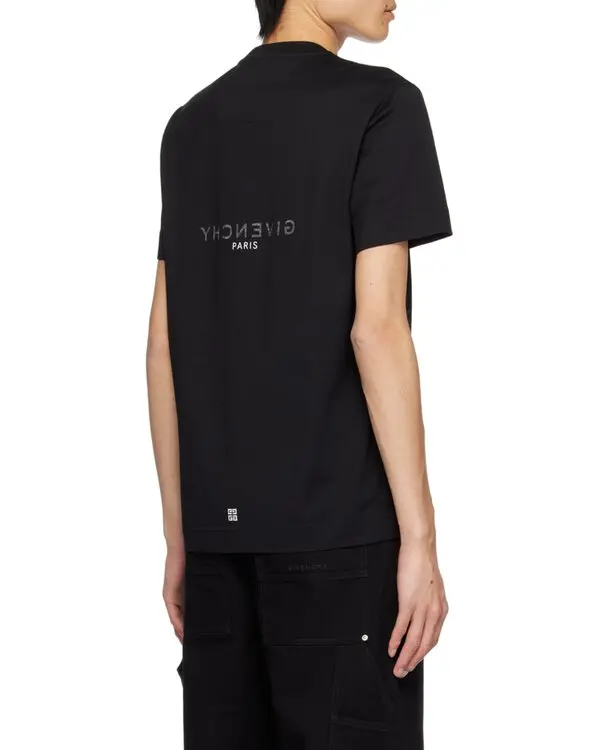 Givenchy Logo Printed Crewneck Slim Fit T-shirt