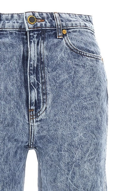 Khaite Mid-rise Straight-leg Washed Jeans