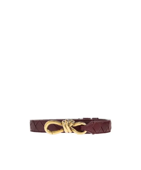 Bottega Veneta Knotted Leather Belt