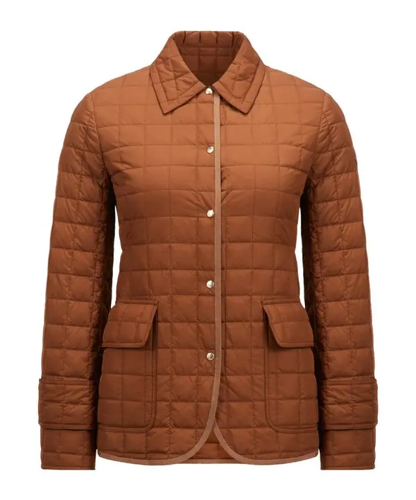 Moncler Epinal Quilted Down Shirt Jacket