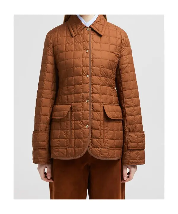 Moncler Epinal Quilted Down Shirt Jacket