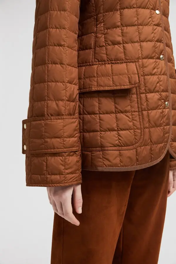 Moncler Epinal Quilted Down Shirt Jacket