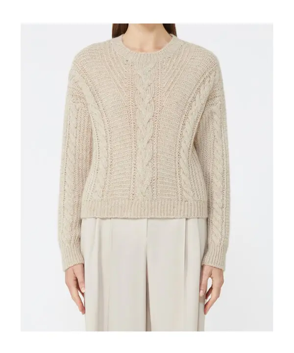 Max Mara Crasso Crewneck Ribbed Jumper