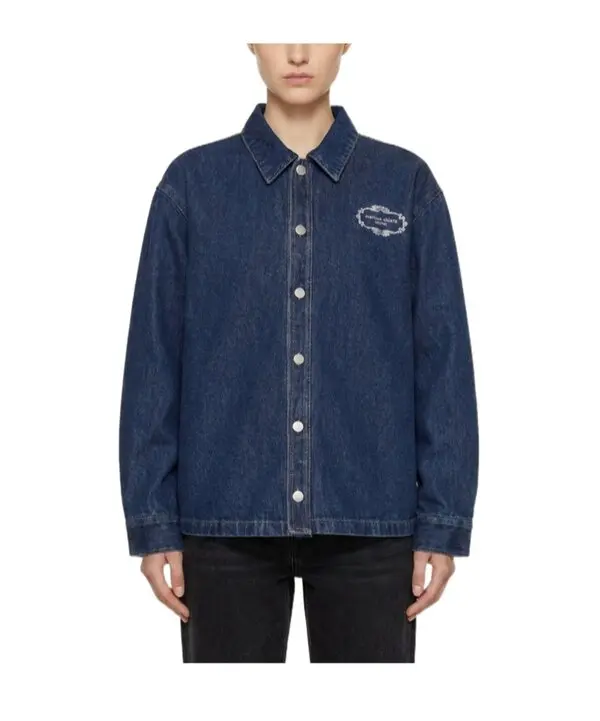 Marissa Chiara Lapel Denim Jacket