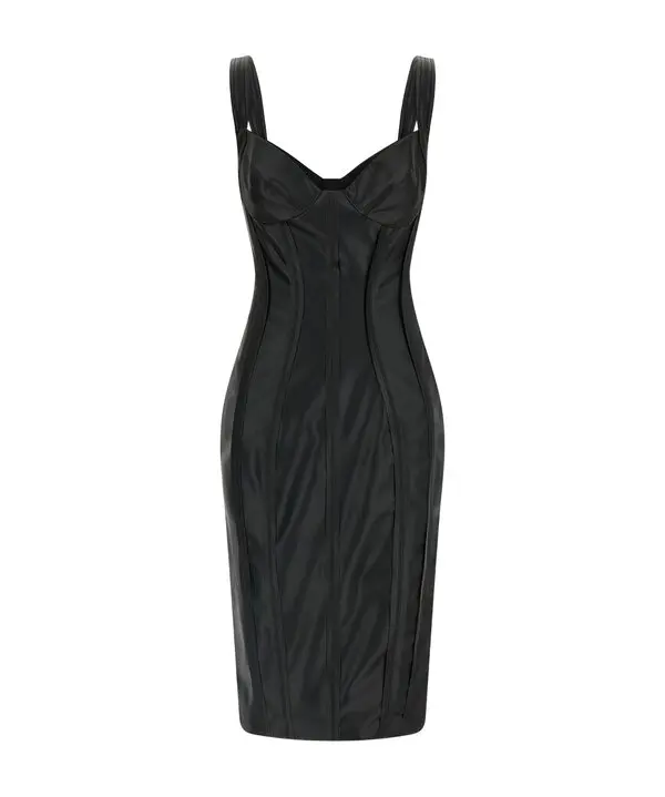 Elisabetta Franchi Corset Dress - Black
