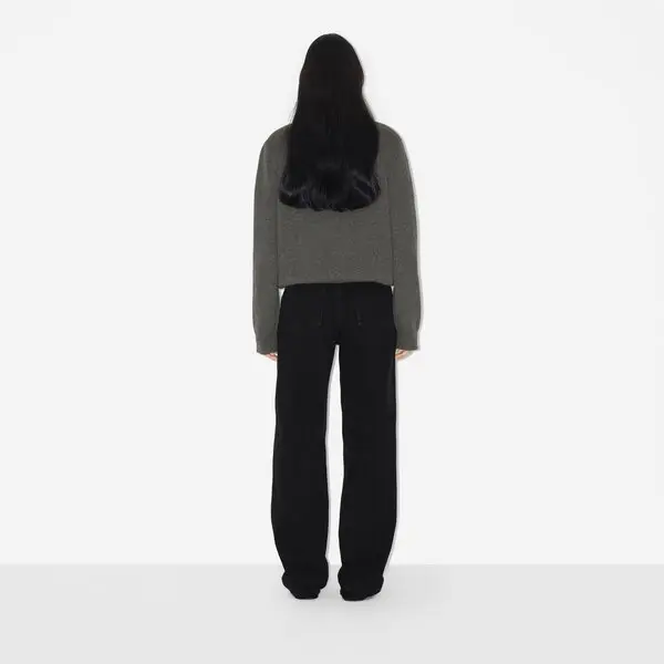 Burberry Embroidered Knitted Jumper